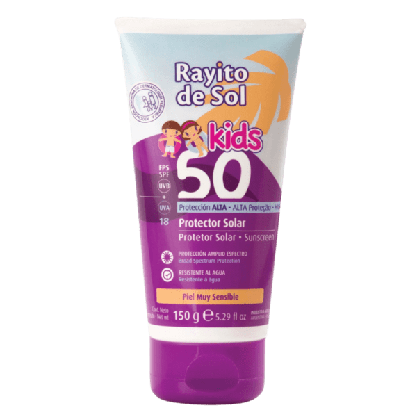 Protector Solar Kids FPS50 Rayito de Sol - Perfumes Lujosos